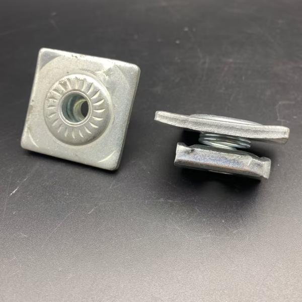 Quality Custom 1/4'' 3/8'' Zinc Plated Channel Combo Spring Nuts for sale