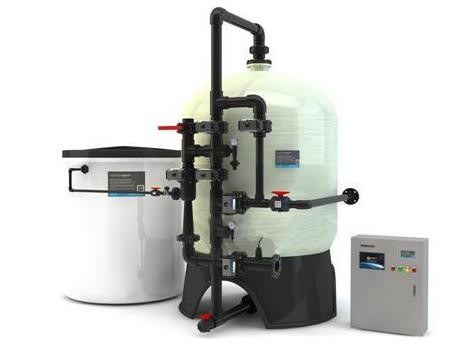 Quality Industrial Use Water Softener System , Ion Exchange Water Softener Filter System for sale