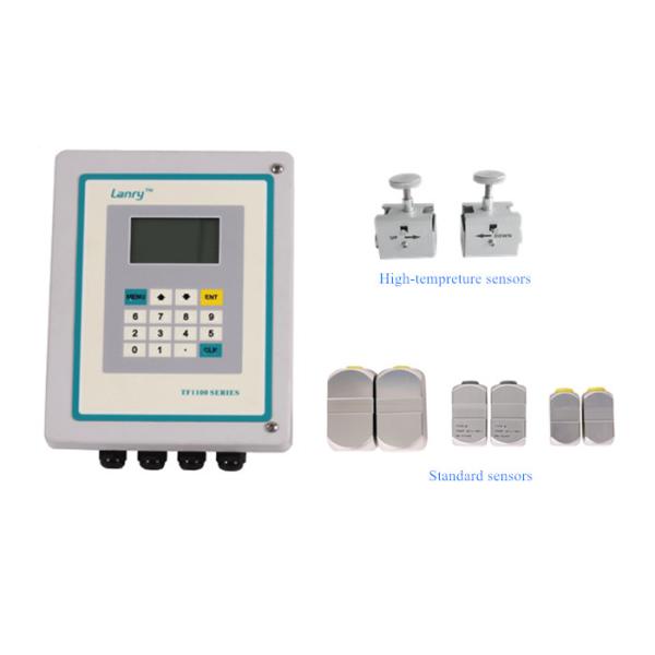 Quality Portable Clamp On Ultrasonic Flow Meter TF1100-EC Low Power Consumption for sale