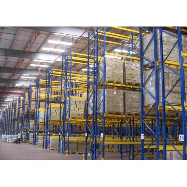 Quality 75 Pitch Big Racking Pallet System Industrial Shelving ODM for sale
