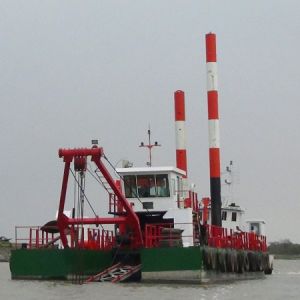 Quality 3000 Meters Discharge Distance River Dredger With Hydraulic Control And Electric for sale