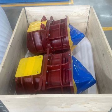 Quality GA55 Atlas Copco Air End Rebuild Screw Air Compressor Inlet End for sale