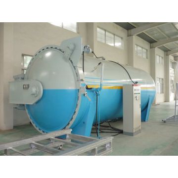 Quality Glass laminating autoclave with automatic PLC control system and high quality for sale