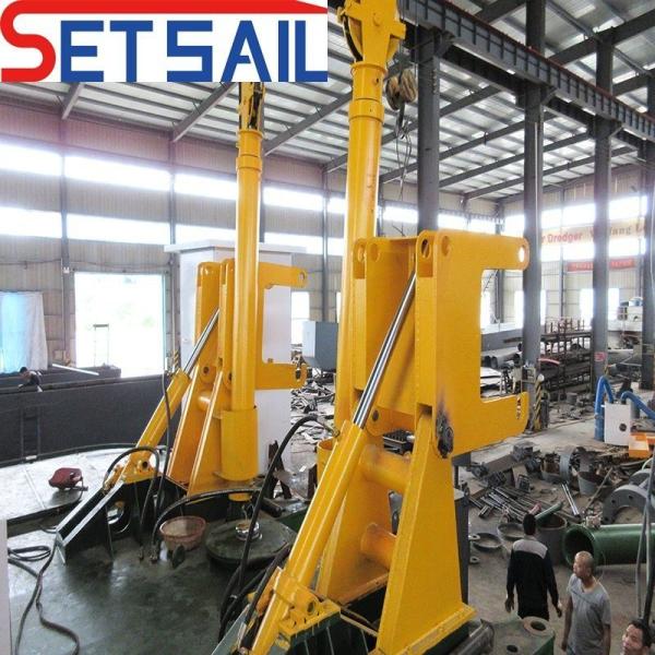 Quality Water Flow Hydraulic Cutter Suction Dredger with Double Sand Pump and Spud for sale
