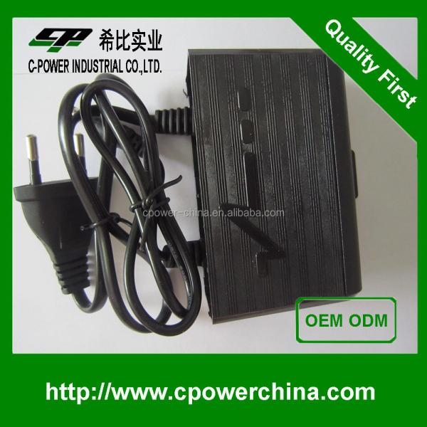 Quality 12V 2A Pre-Waterproof Rainproof Adapter with CE Certification and 24W Output for sale