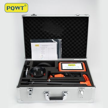Quality PQWT L5000 Wall Water PVC Pipe Leak Detector Fix Triangular Sensor for sale