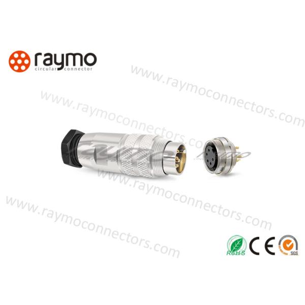 Quality Binder M16 423 FGG plug Threaded Electrical Connector IP40 for sale