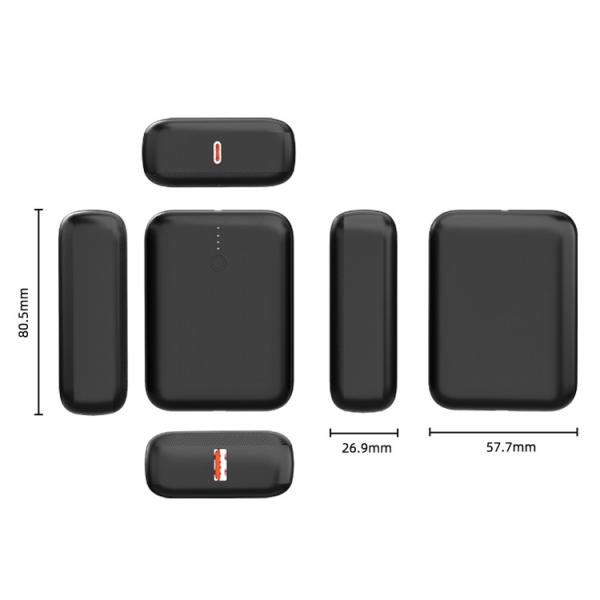 Quality 10000mAh Portable Power Bank Fast Charge PD22.5W Input Output With 21700 Battery for sale