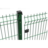 Quality 3mm-6mm Curved Welded Wire Fence Triangle Bending Fence Panels for sale