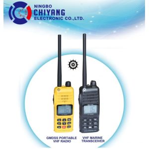 Quality Professional Marine VHF Walkie Talkie with 5MILES Talk Range and Durable Design for sale