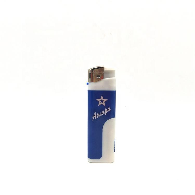 Dy-5820 Wholesale Unique Cigarette Electronic Gas Lighter with LED