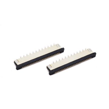 Quality SMT Flat Cable FFC FPC Connector Vertical Height 1.0mm 4-50 Pin SGS for sale