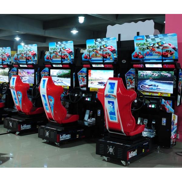 Quality Reliable 32LCD Racing Car Game Machine Speed Racer Arcade Machine 250W for sale