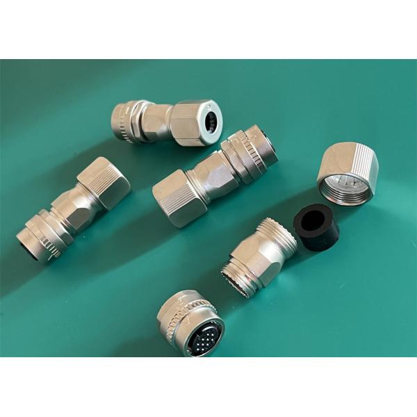 Quality 2 Pin 10 Pin Circular Wire Connector Servo Encoder Male Soldering Termination for sale