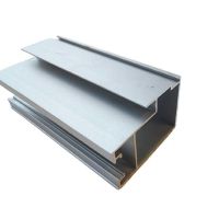 Quality Mexico Door Window Aluminium Profiles T3-T8 Temper Black Anodizing Natural for sale