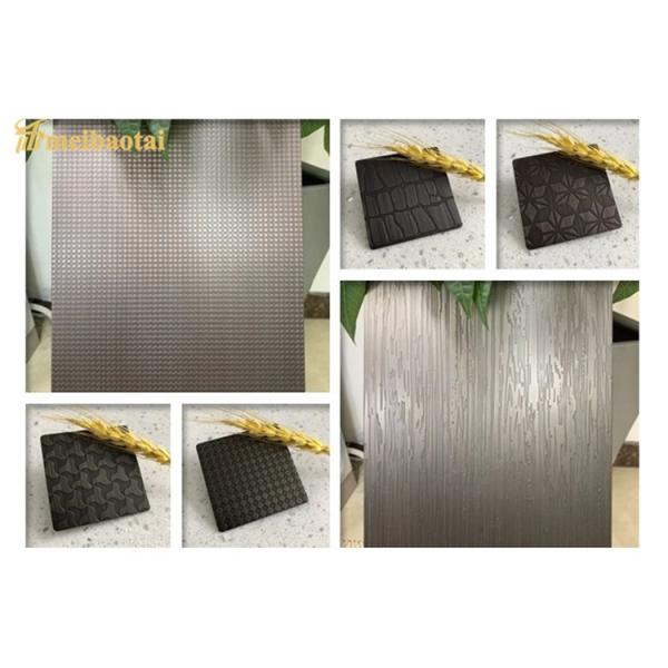 Polygon pattern stainless steel application