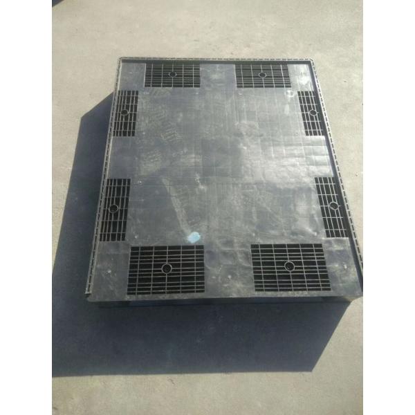 Quality Customized 1200*1000 4 Way Entry Plastic Pallet for Beer Bottles and Juice for sale