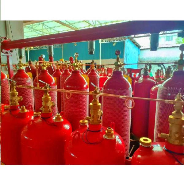 Quality Heptafluoropropane Fire Protection Equipment FM200 Pipe Network System for sale