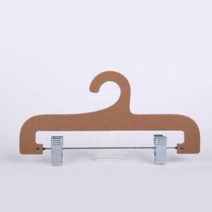 Quality Eco Friendly Cardboard Paper Hangers For Trousers Display 3mm Thick for sale