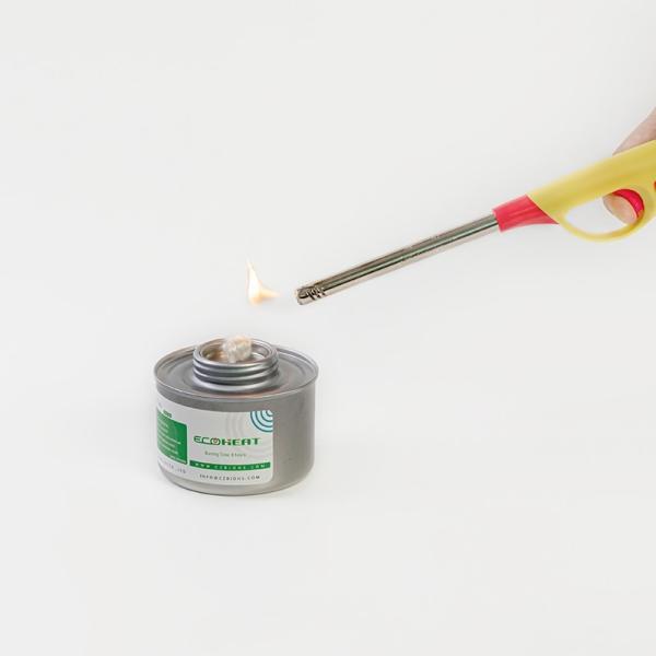 Quality 24 Pack Handy Wick Liquid Safe Heat 6 Hour Chafing Fuel Gel With Wick for sale