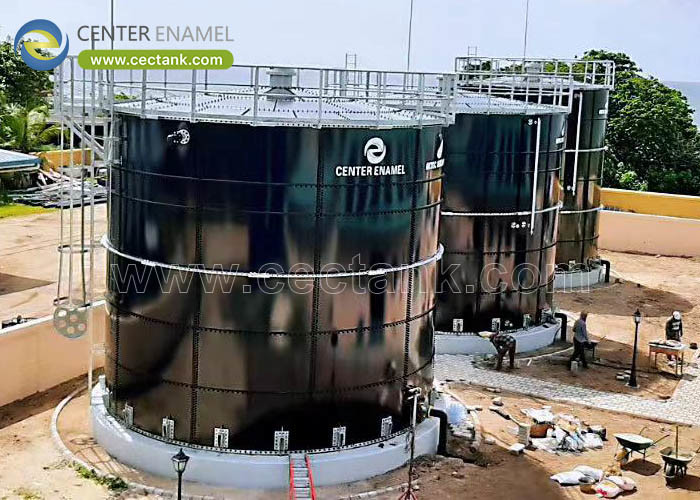 Quality Low Overseas Freight Cost Waste Water Storage Tanks: Glass-Lined Tanks to International Design Standards for sale