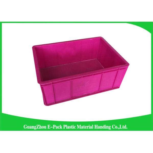 Quality Blue Stackable Plastic Bins Convenience Stores , Standard Size Plastic Stacking for sale