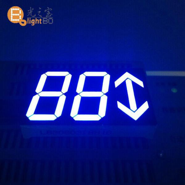 Quality 45mm Height Outdoor Waterproof Arrow LED Display with Common Anode for sale