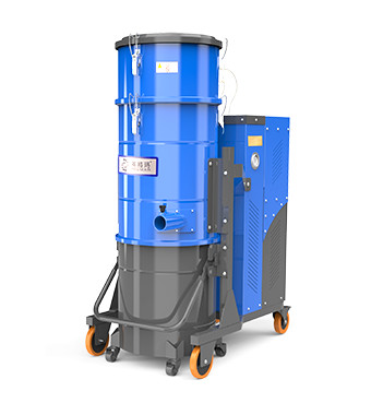 Quality Heavy Duty Industrial Vacuum Cleaners Three Phase Wet And Dry 120L Pulse Back Blowing for sale