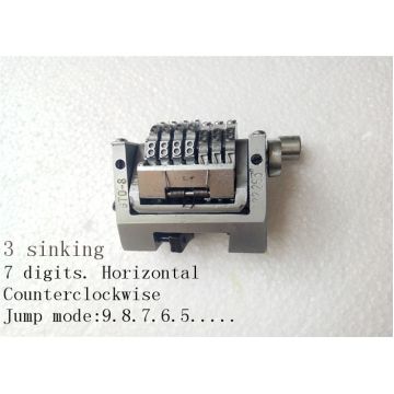 Quality Rotary Numbering Machine Horizontal Counterclockwise Three Sinking for sale