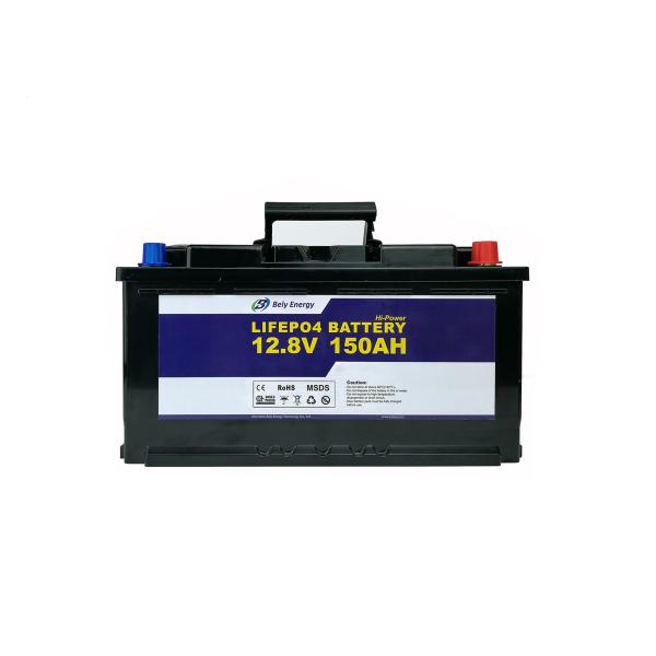 Quality Bely Deep Cycle Lithium Battery 150Ah 12v Lithium Car Battery for sale