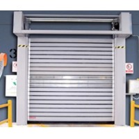 Quality Aluminum Alloy High Speed Spiral Door Hard Fast Roller Shutter Door ISO 9001 for sale