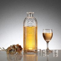 Quality Clear Customized 500ml 700ml 750ml Vodka Whisky Tequila Rum Gin Brandy Glass for sale