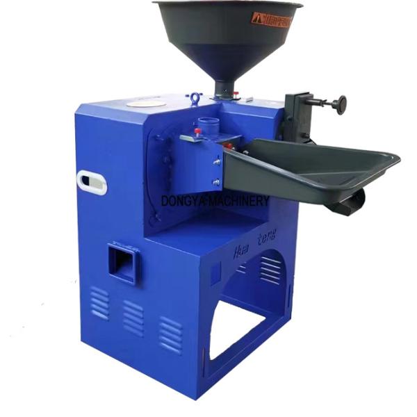 Quality 2.2kw Single Phase Fine Bran Mini Rice Mill Machine For Home 180KG Per Hour for sale