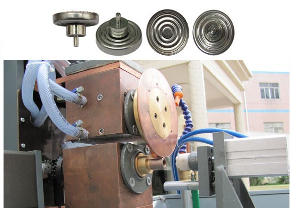 Quality Capillary Thermostat Seam Welding Machine , Electric Heater Parts Roll Welder for sale