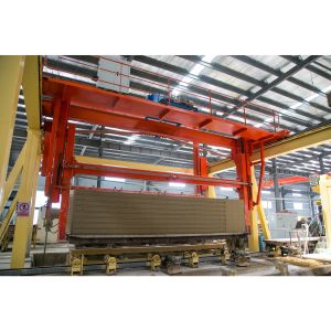 Quality SGS Safe Overturn Sling AAC Block Cutting Machine for sale