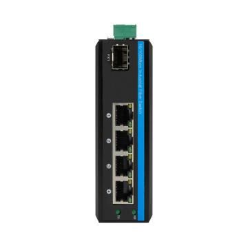 Quality 5 Port Unmanaged Industrial Ethernet Switch , 40Gbps Rugged Network Switch for sale