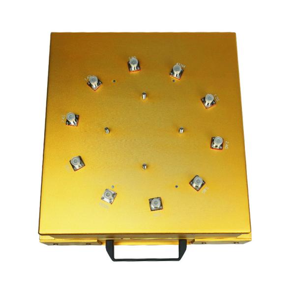 Quality Low altitude 2km 2.4g 5.2g fixed Omnidirectional drone defense &detection jammer for sale