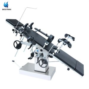 Quality EU Certified Adjustable Manual Hydraulic Surgical Operating Table Global Export for sale