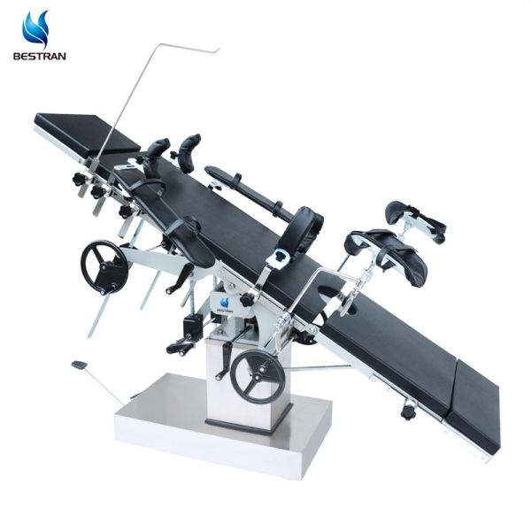 Quality EU Certified Adjustable Manual Hydraulic Surgical Operating Table Global Export Version for sale