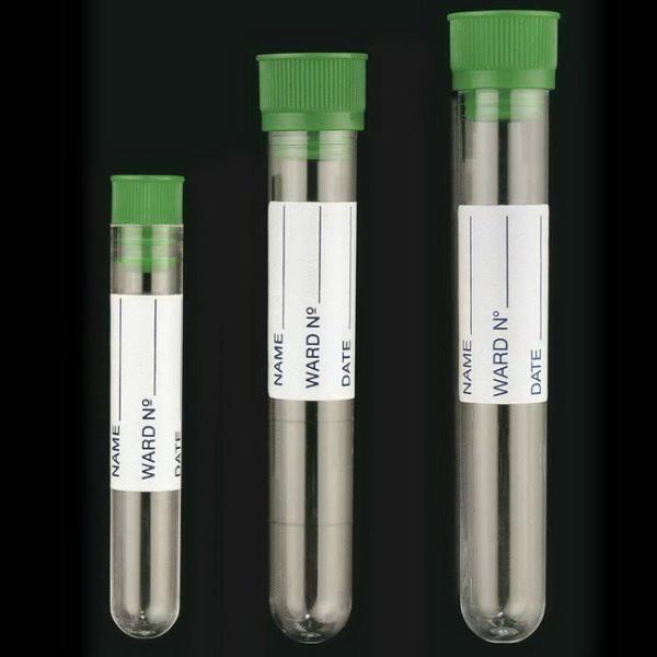 Quality SGS Light Semi Glossy 100m Pharmaceutical Labels for sale