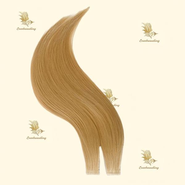 Quality Double Drawn Raw Russian Injection Tape Human Hair Extensions with Customized for sale