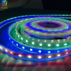 Quality RGB5050 Digital LED Pixel Strip 60LEDS/M WS2811 12V Addressable for sale