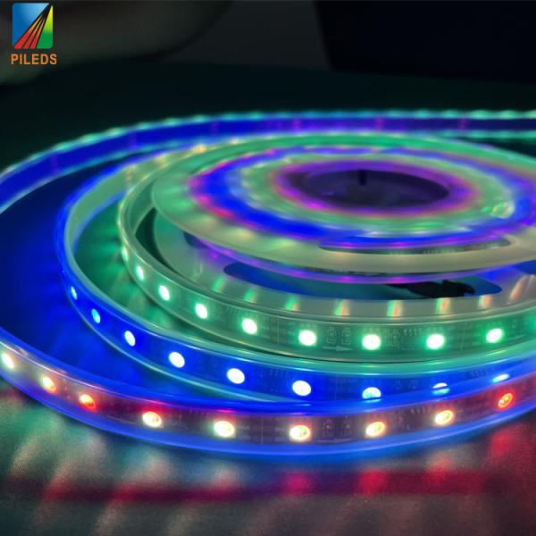 Quality RGB5050 Digital LED Pixel Strip 60LEDS/M WS2811 12V Addressable for sale