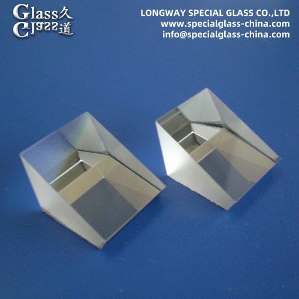 Quality N-Bk7 Fused Silica Optical Prism For Laser Beam Rain Bow Generator for sale