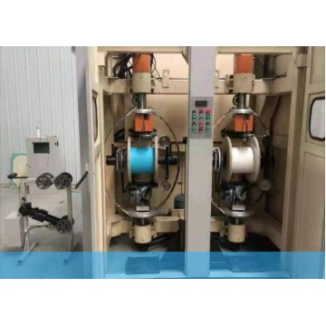 Quality Cat5/6 Network Core Wire Pair Twist Machine , 50Hz Double Bobbin Back Twist for sale