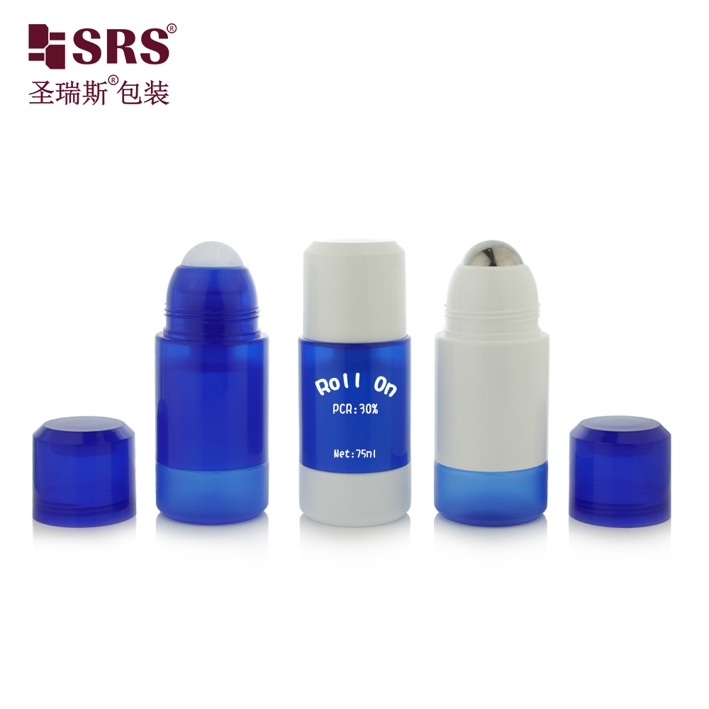 Quality RPPE 50ml 75ml Skin-Friendly Plastic Rollerball Applicators Replaceable Design for sale