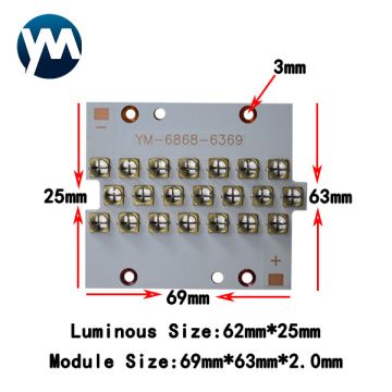 Quality UV LED Module 210w uv led printing module Splicable modules uv curing for offset for sale