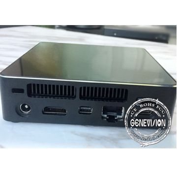 Quality 8th Generation i7 CPU Small PC Media Player Box Ultra Thin 3cm Thickness With for sale