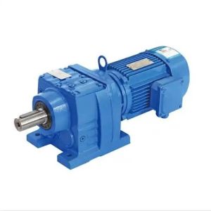 Quality Flange Mounted Bevel Helical Gearbox with Electric Motor for Industrial for sale