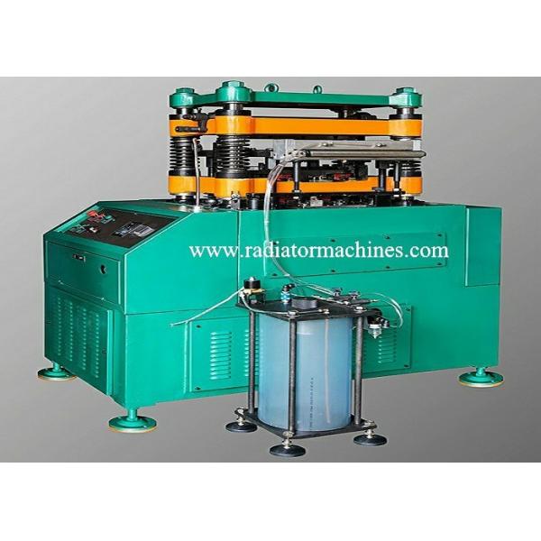 Quality Fast Speed 120 SPM Fin Making Machine Stamping Lanced Offset Fin 500 Mm Wide for sale